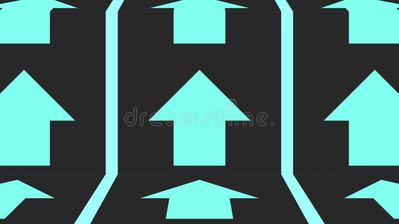 Motion Gradient Green Arrows Pattern Stock Footage - Video of line ...