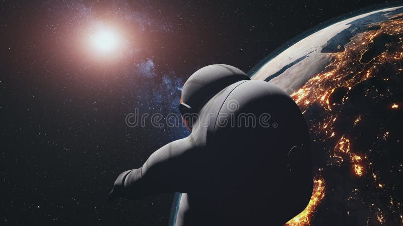 Motion Graph Spaceman in White Spacesuit in Outer Space Stock Video ... Motion Graph Spaceman in White Spacesuit in Outer Space Stock Video ...