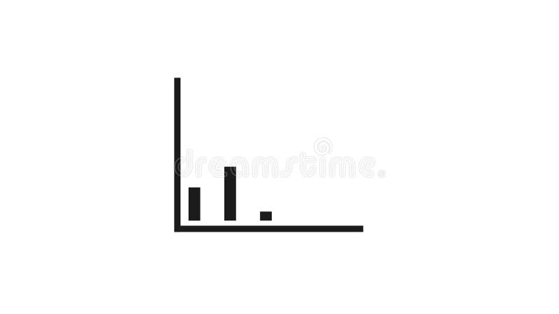 Graph, Chart Icon. Motion Graphic Design. Stock Video - Video of ...