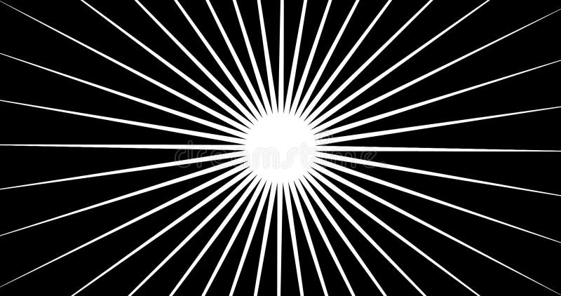 Motion Graphic or Thin Sun Rays, Black and White Vision 4k Footage ...