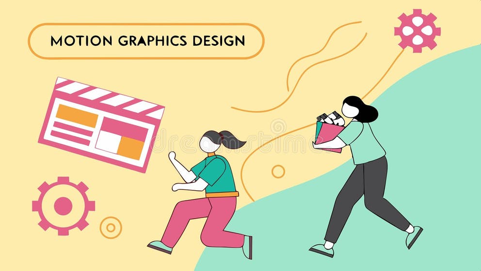 Motion Graphics Design, Animation Process and Creative Movement Art ...