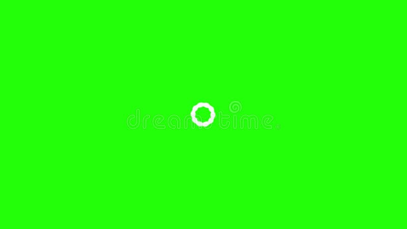 Motion Graphics Elements with Green Screen Elements . Circle Pop-Up ...