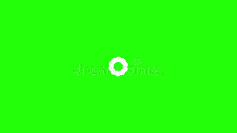 Motion Graphics Elements with Green Screen Elements . Circle Pop-Up ...