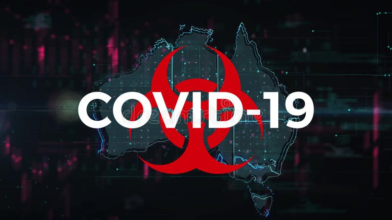 Covid 19 Outbreak Australia Map Corona Virus Stock Footage - Video of ...