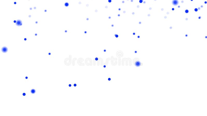 Motion Design Blue Particles Move Smoothly Across the Screen. White ... Motion Design Blue Particles Move Smoothly Across the Screen. White ...