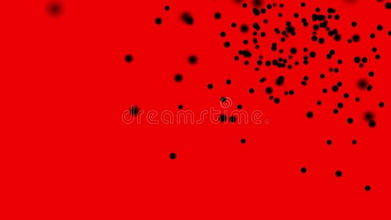 Motion Graphics Poisonous Red Background. Black Plexus 4k Motion ...