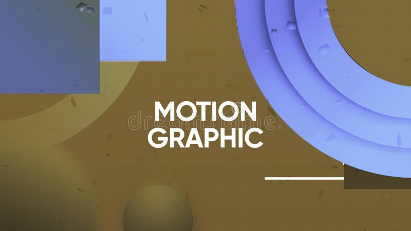 Motion Graphics and Web Design Concept. Motion. Geometric Background ...