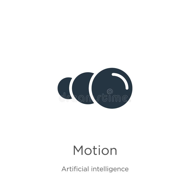 Motion Icon Vector. Trendy Flat Motion Icon from Augmented Reality ...