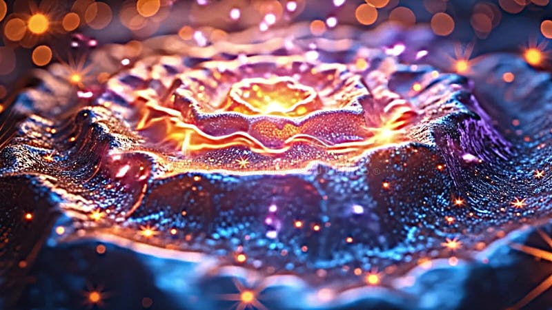 Motion Illusions Ripple Luminously through Starburst Light, Generative ...