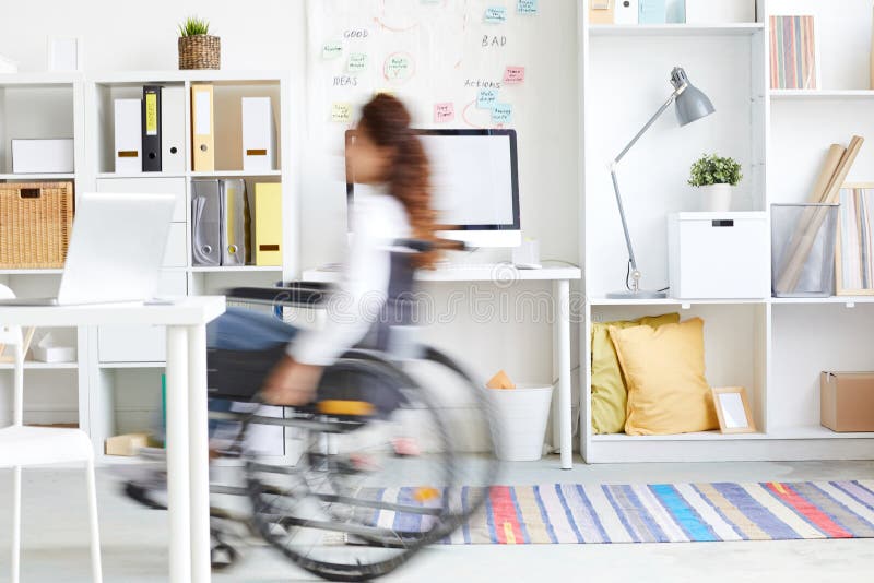 Motion inside office stock photo. Image of workplace - 119653250