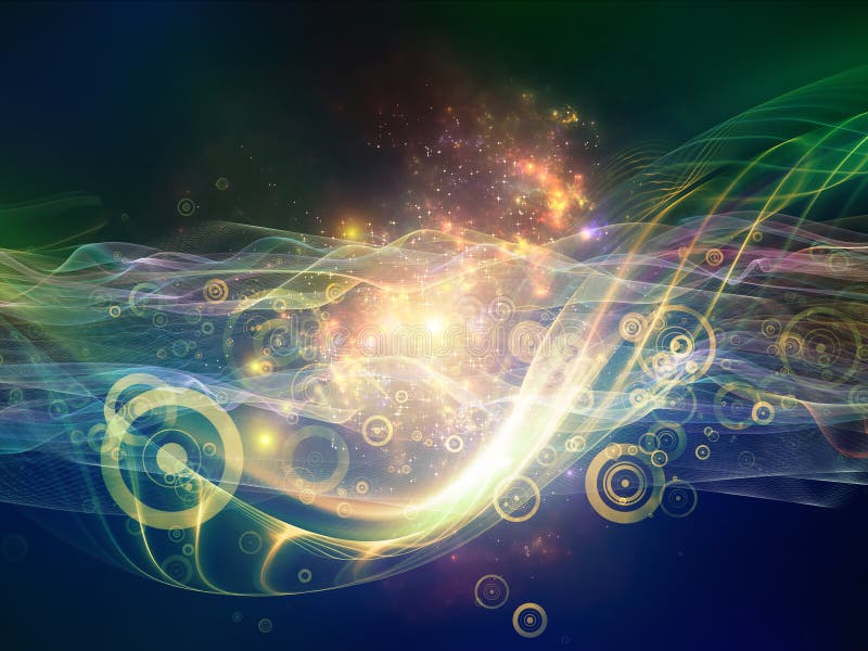 Light wave stock illustration. Illustration of speed - 23677374