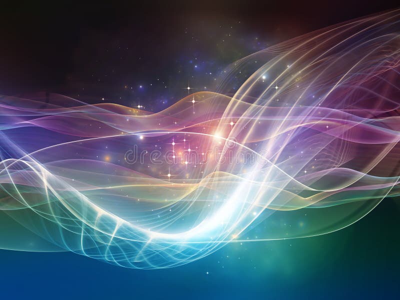 Light wave stock illustration. Illustration of speed - 23677374