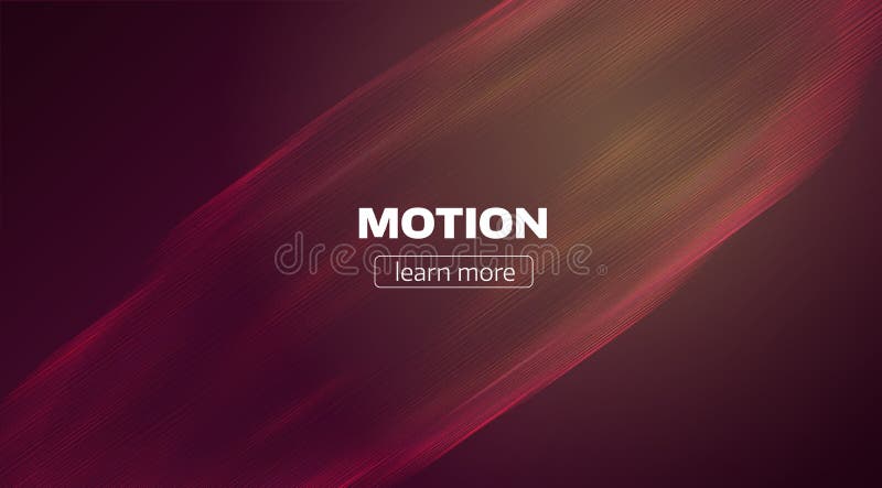Motion Lines Background. Minimal Wave Flow Backdrop. Speed Stream Stock ...