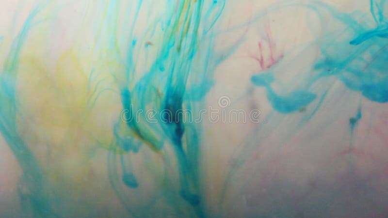 Vibrant Color Liquid of Beautiful Effects Comes on Everywhere Drifting ...