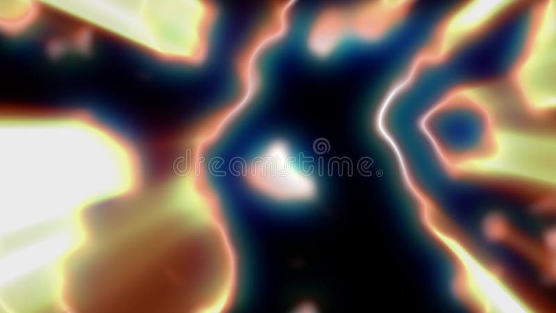 Motion Plasma with Orange Ray Effect Stock Video - Video of galaxy ...
