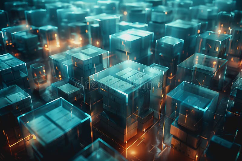 Motion Rectangular Shaped Packages Transported Via a Logistics System ...