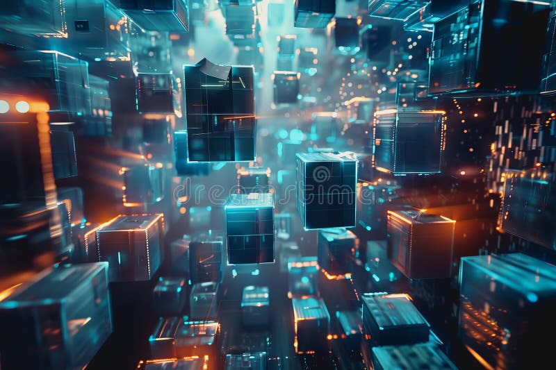 Motion Rectangular Shaped Packages Transported Via a Logistics System ...