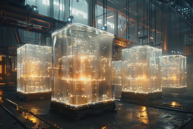 Motion Rectangular Shaped Packages Transported Via a Logistics System ...