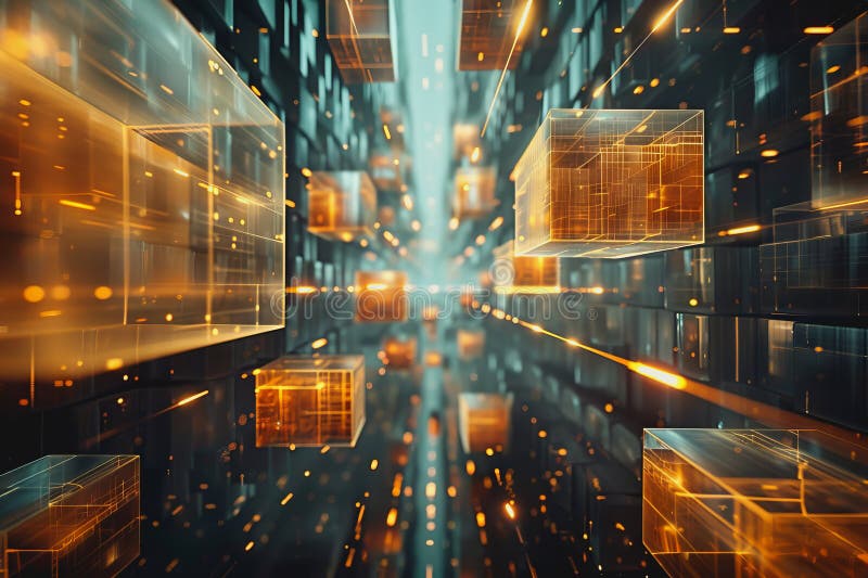 Motion Rectangular Shaped Packages Transported Via a Logistics System ...