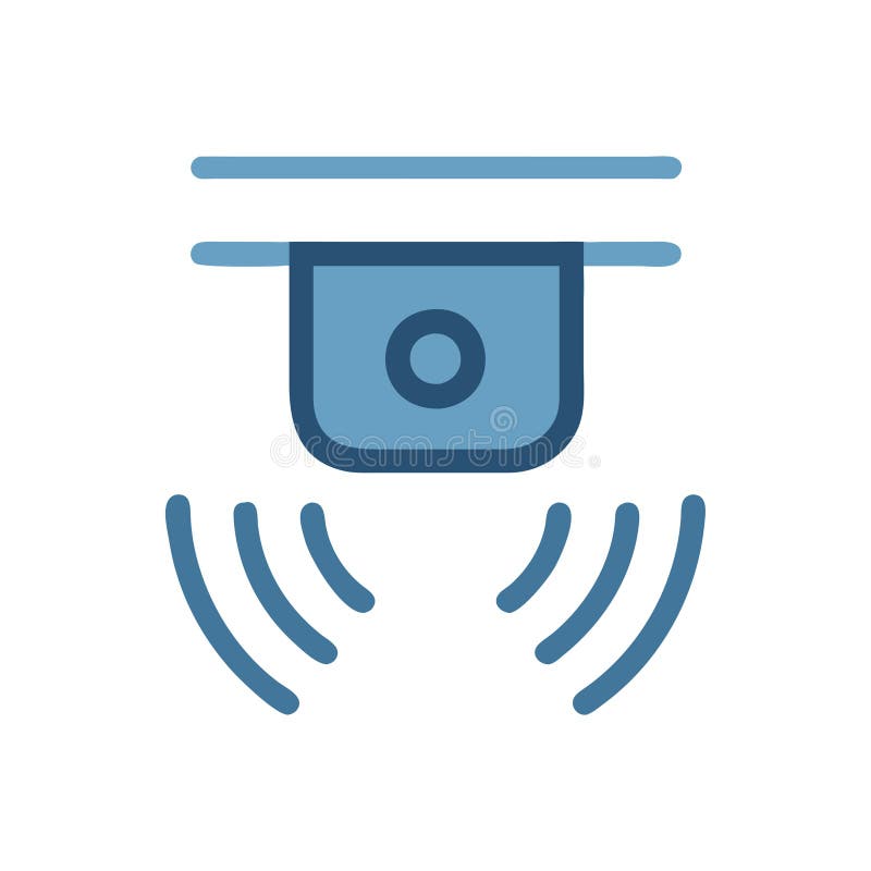 Motion Sensor Icon for Automation Systems Stock Vector - Illustration ...