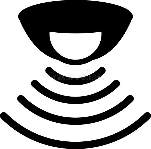 Motion Sensor Icon. Movement Sensor Symbol in Flat Style for Your Web ...