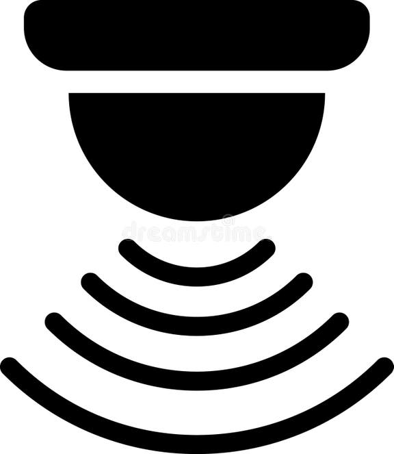 Motion Sensor Icon. Movement Sensor Symbol in Flat Style for Your Web ...