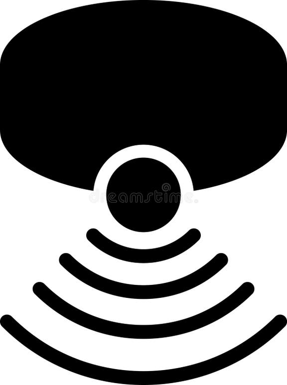 Motion Sensor Icon. Movement Sensor Symbol in Flat Style for Your Web ...