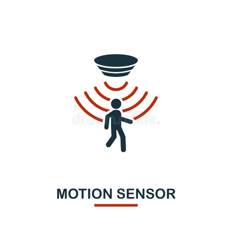 Motion Sensor Icon from Sensors Icons Collection. Creative Two Colors ... Motion Sensor Icon from Sensors Icons Collection. Creative Two Colors ...