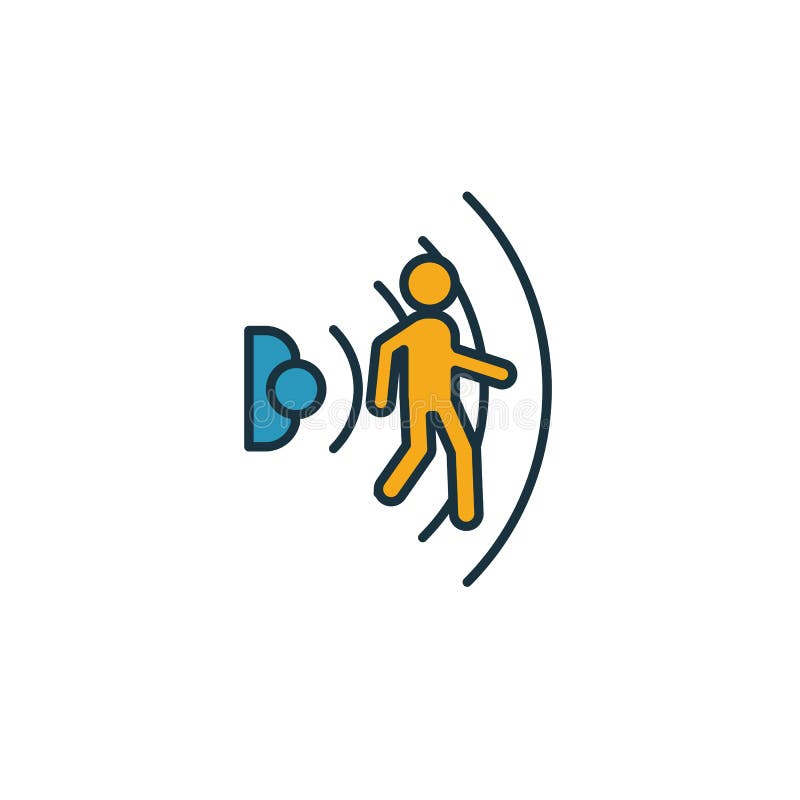 Motion Sensor Outline Icon. Thin Line Style from Sensors Icons ... Motion Sensor Outline Icon. Thin Line Style from Sensors Icons ...