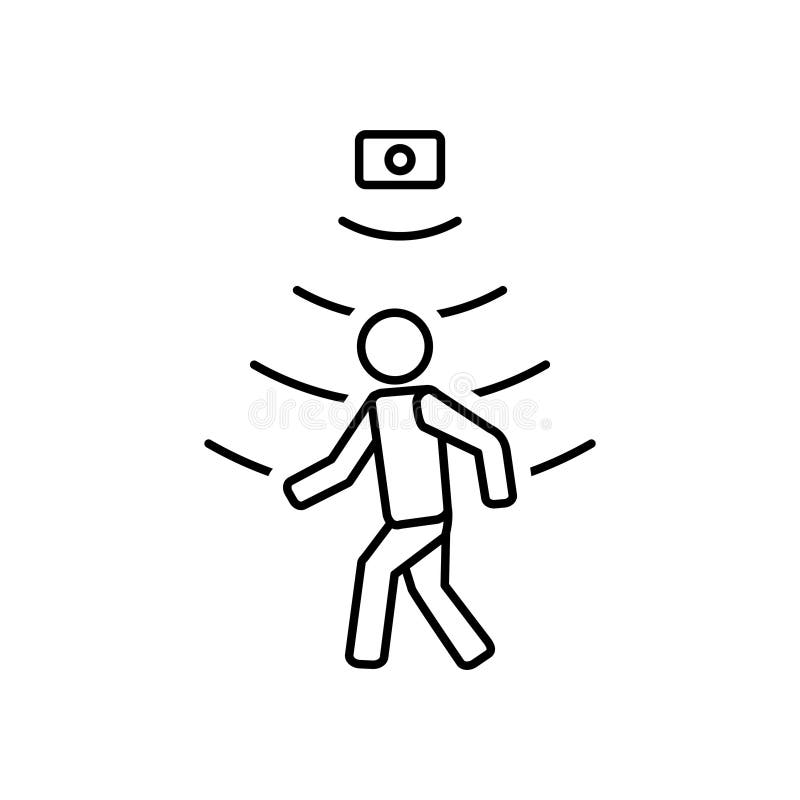 Motion Sensor Icon, Vector Illustration Stock Vector - Illustration of ... Motion Sensor Icon, Vector Illustration Stock Vector - Illustration of ...