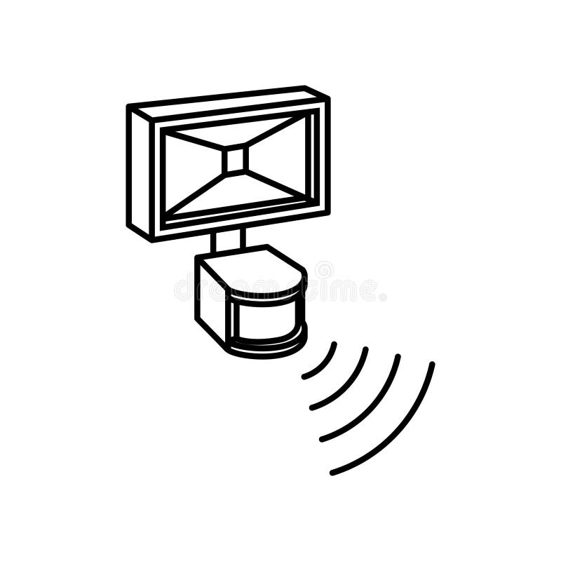 Motion Sensor Icon, Vector Illustration Stock Vector - Illustration of ... Motion Sensor Icon, Vector Illustration Stock Vector - Illustration of ...