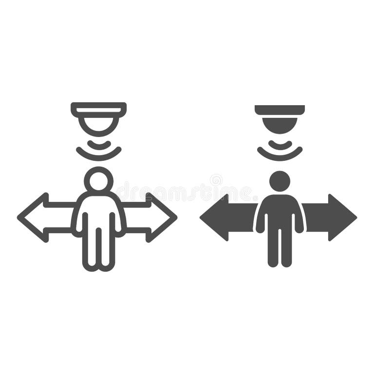 Motion Detection Symbol Stock Illustrations – 472 Motion Detection ...