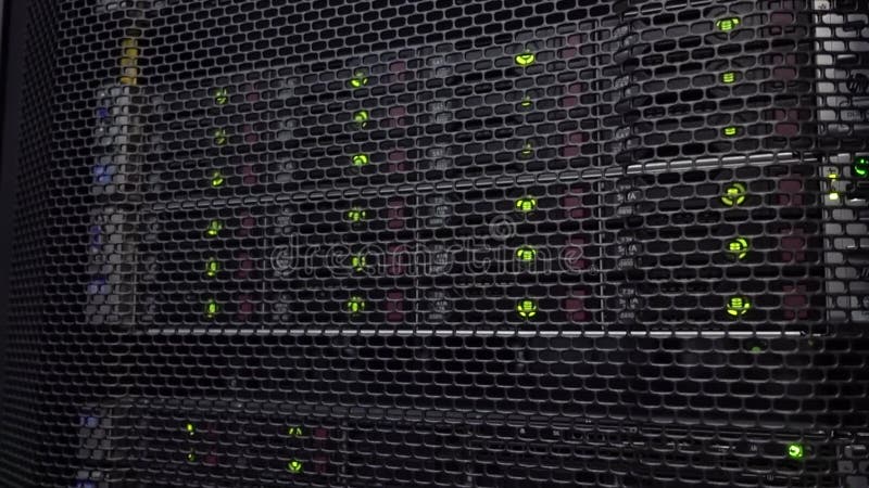 Big Data and Compute Power Concept with Virtual Servers in Data Center ...