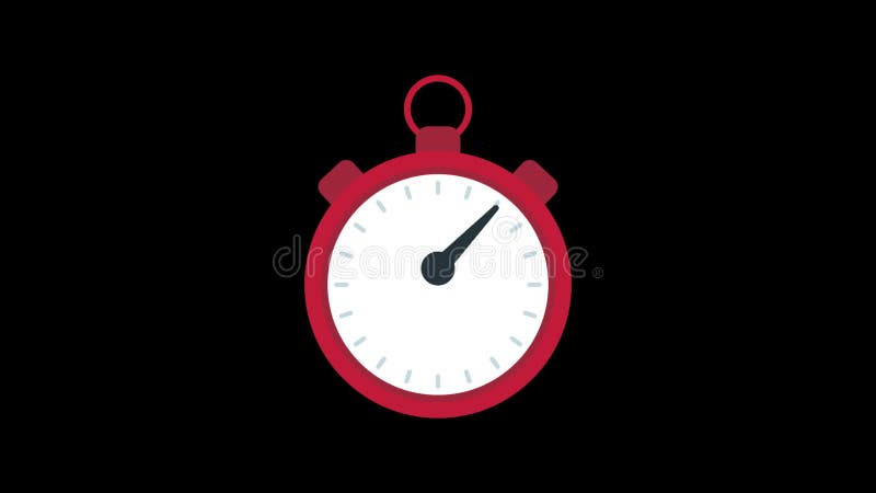 Motion Stopwatch Timer Countdown Abstract Animation, Time Running Out ...