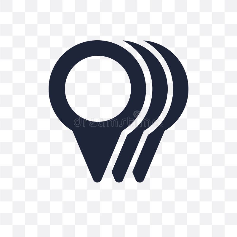 Motion Transparent Icon. Motion Symbol Design from Maps and Locations ...