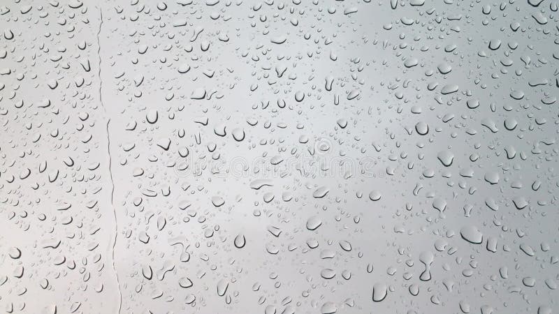 Rain Droplets on Window or Glass. Stock Video - Video of loop, drops ...