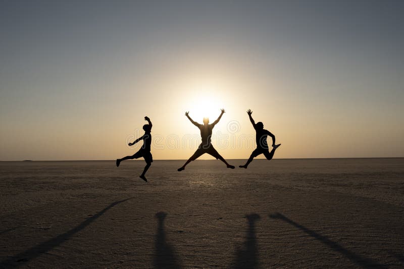 Motivating People and Friends with Adventurous Spirits Stock Photo ...