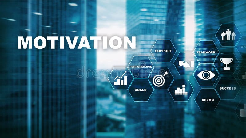 Motivation Concept with Business Elements. Business Team. Financial ...