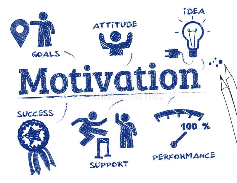 Coaching, Motivation, Success Stock Illustration - Illustration of ...