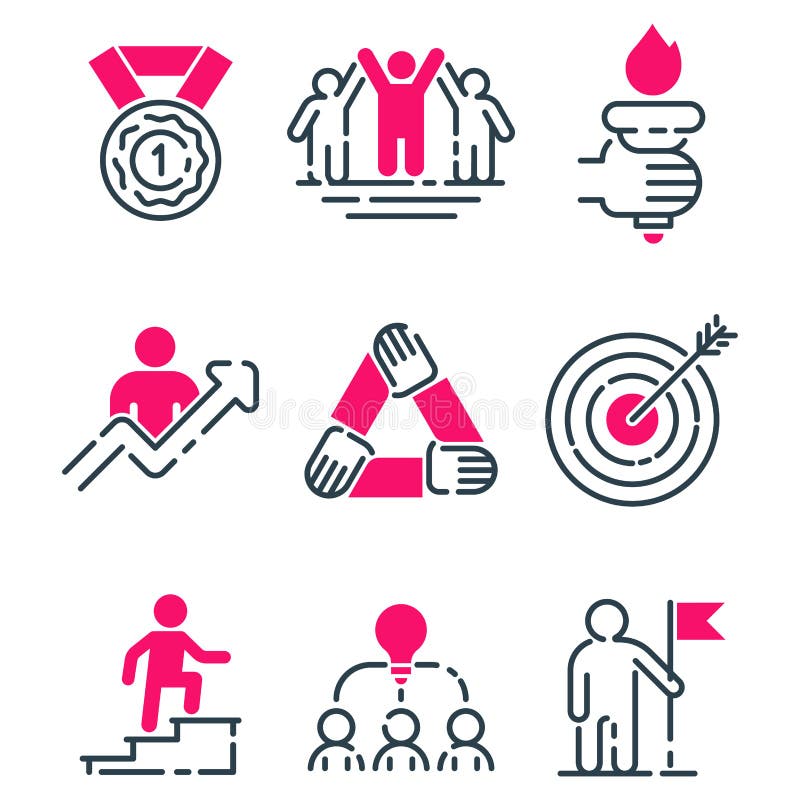 Motivation Concept Chart Pink Icon Business Strategy Development Design ... Motivation Concept Chart Pink Icon Business Strategy Development Design ...
