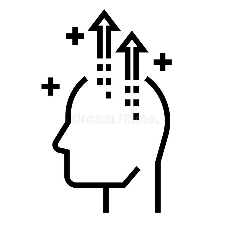 Motivation Line Illustration Stock Vector - Illustration of ...