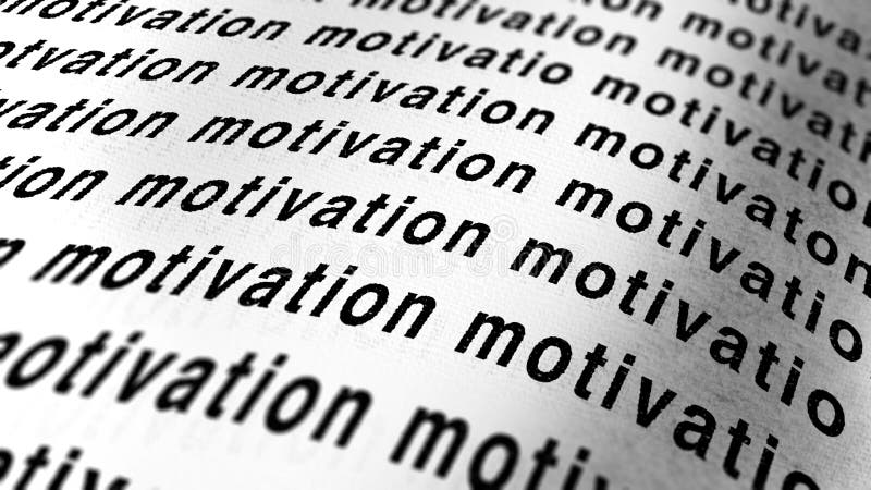 Motivation on paper stock illustration. Illustration of positive - 71190828