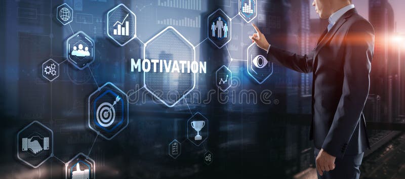 Motivation Personality Development Concept. Achieving Any Goals Stock ...