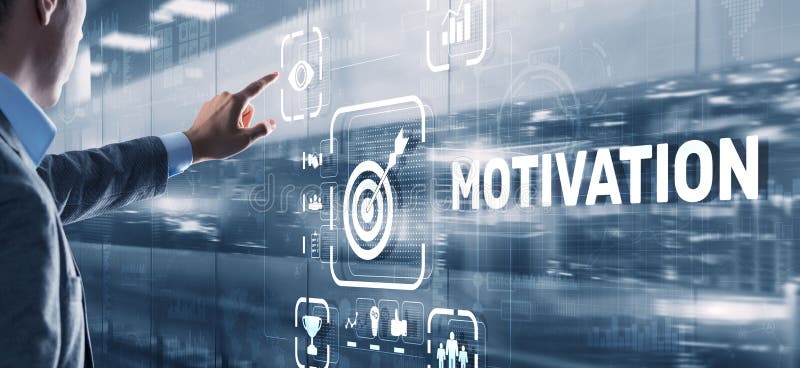 Motivation Personality Development Concept. Achieving Any Goals Stock ...