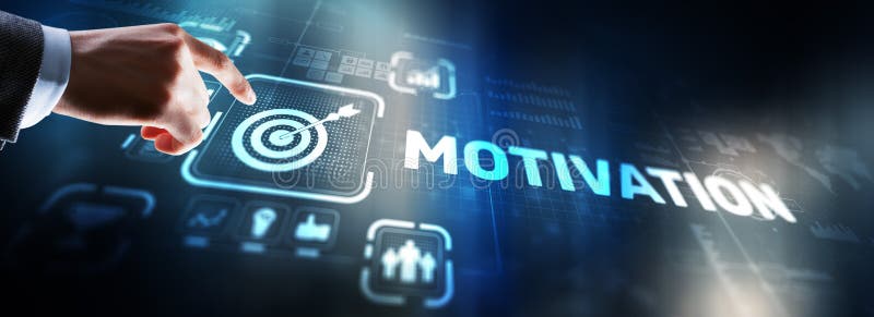 Motivation Personality Development Concept. Achieving Any Goals Stock ...