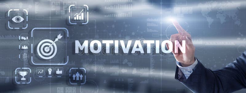 Motivation Personality Development Concept. Achieving Any Goals Stock ...