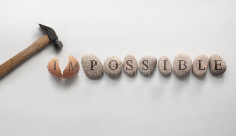 Motivation Possible Concept Stock Image - Image of impossible, ambition ...