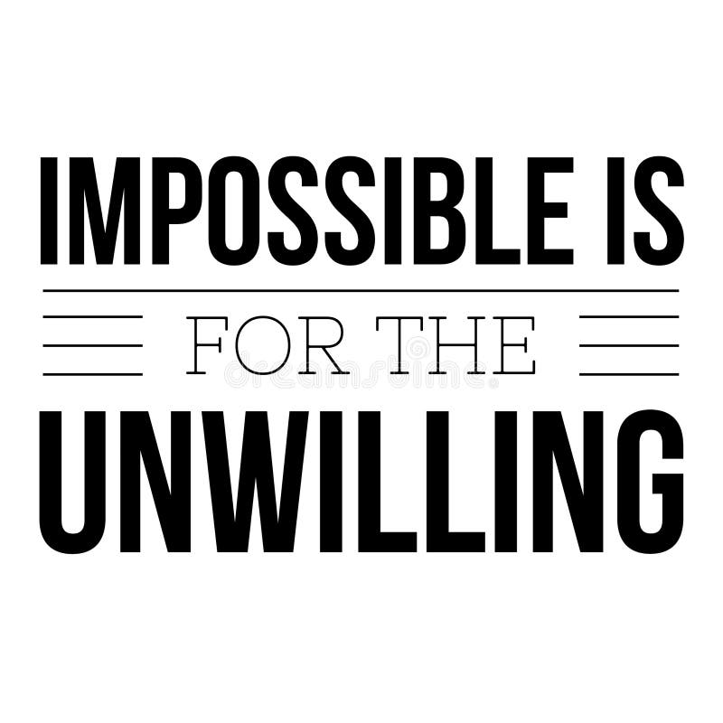 Motivation Quote Black Text in White Background Stock Illustration ... Motivation Quote Black Text in White Background Stock Illustration ...