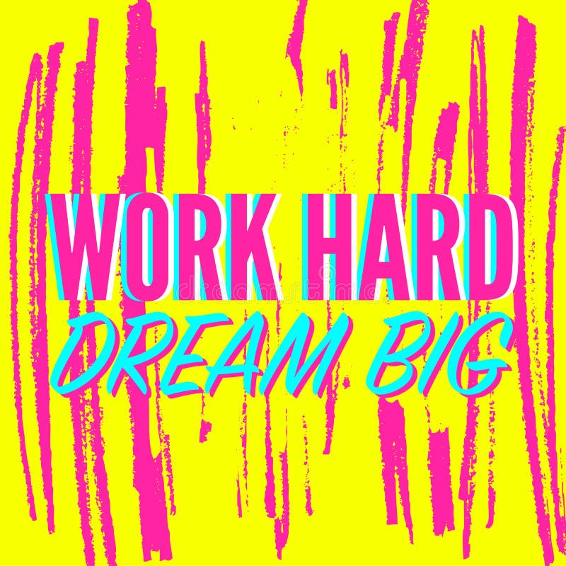 Motivation Quote with Texture Background Stock Vector - Illustration of ...