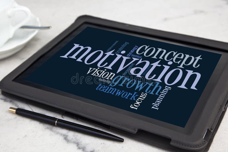 Motivation stock photo. Image of tablet, teamwork, planning - 46977478